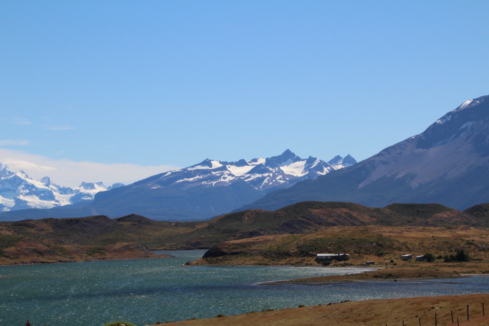 Zonnen in Chileens Patagonië - Wereldreis - Machweg